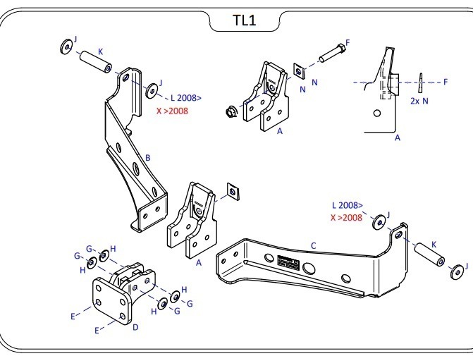 Range Rover Sport 2005 – 2013 – Tow Trust Fixed Flange Tow Bar ...